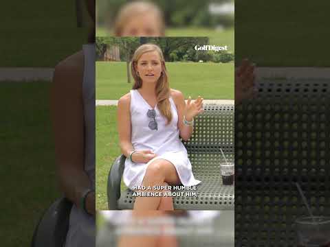 Meredith Scheffler talks about meeting Scottie. ๐ #golf #golfdigest #shorts #scottiescheffler