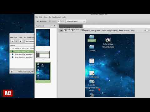 Linux Mint Cinnamon-Merge, Rearrange, Crop and Extract .PDF