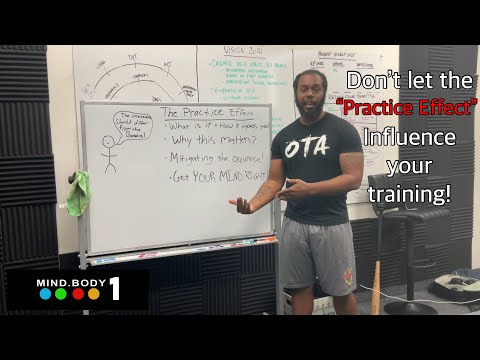 Don’t let the “Practice Effect “ interfere with your training
