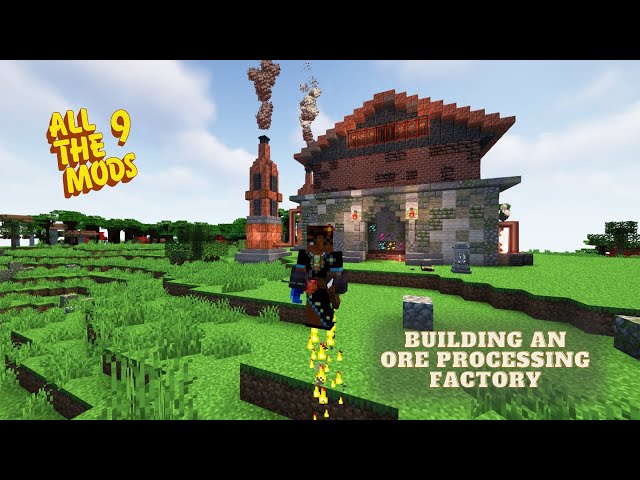 All The Mods 9 Minecraft ATM9 Builds - Building An Ore Processing ...