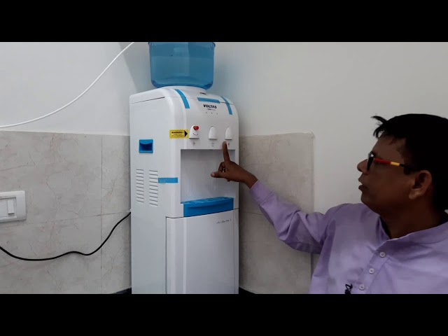 Hot & Cold Bubble Bottled Drinking Water Dispenser - Voltas Mini Magic ...