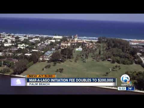 Mar-a-Lago increases initiation fee