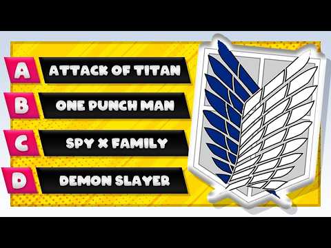 CAN YOU GUESS THE ANIME BY THEIR LOGOS ๐๐ฅ Test your Otaku Level ๐ฎ๐ | DOLLAR QUIZ