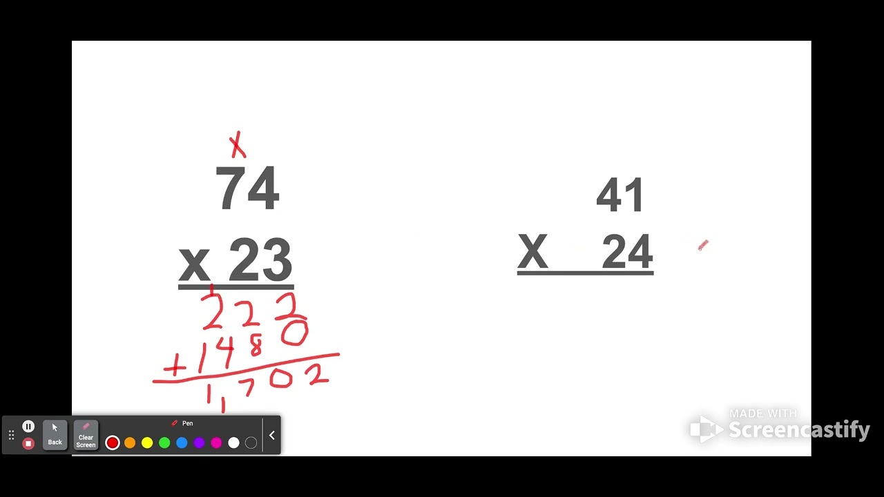Multiplying-How to? - Google Slides