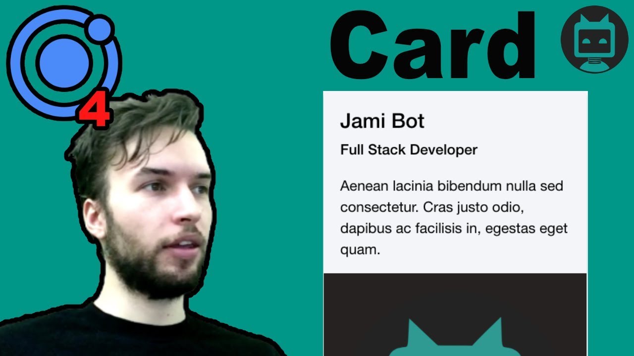 GitHub - jamesonsaunders/Ionic-4-Card-Example