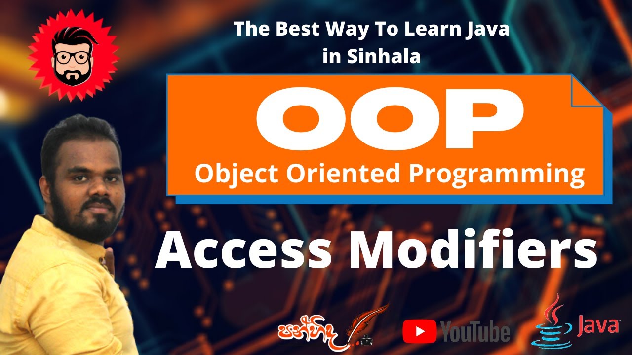 OOP 09- Java Access Modifiers in Sinhala