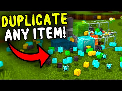 NEW OP DUPLICATION GLITCH Minecraft Bedrock 1.21+!