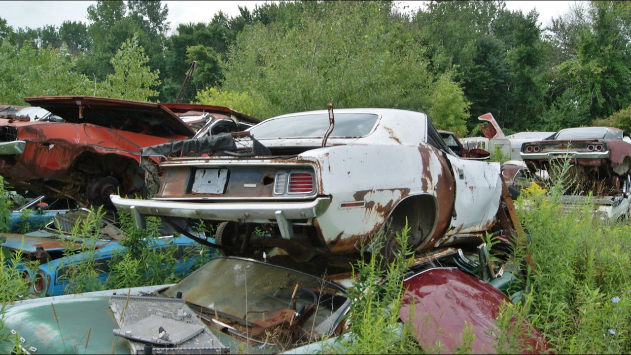 Muscle Car Junkyard Hidden in Michigan Is Packed With Golden-Era Mopars ...