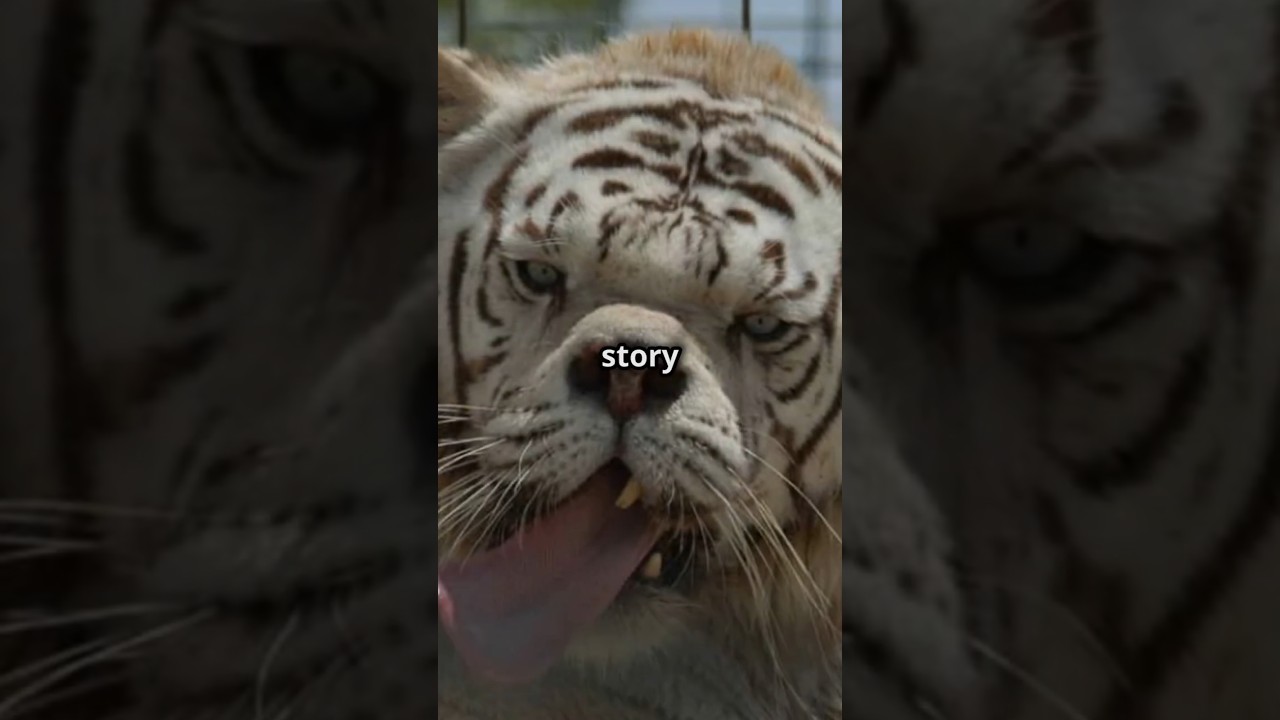Kenny, the Tiger with 'DOWN SYNDROME'!! 🐯