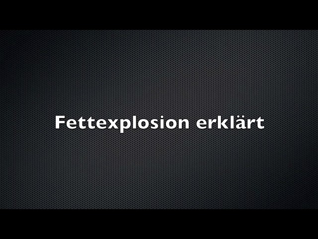 Understanding the Fat Explosion: A Chemical Explanation | Galaxy.ai