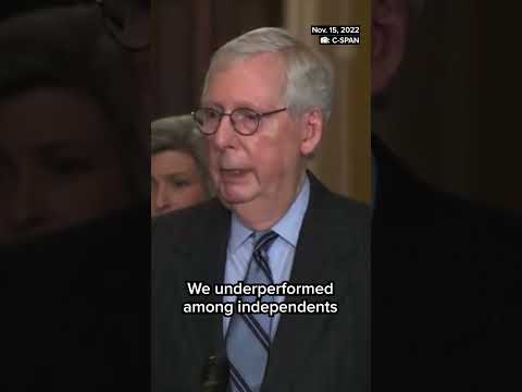 #mcconnell: I Never Predicated A #redwave