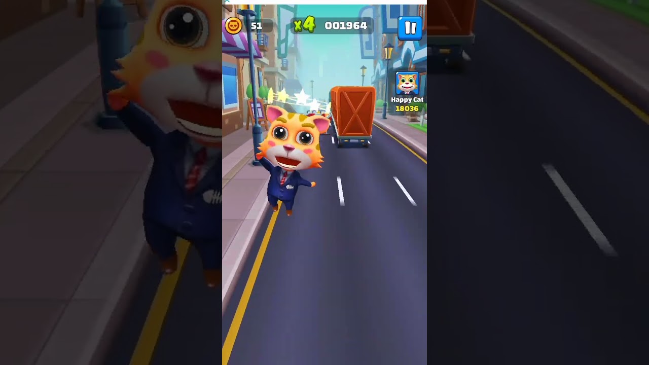 🐈 cat running game 🤣