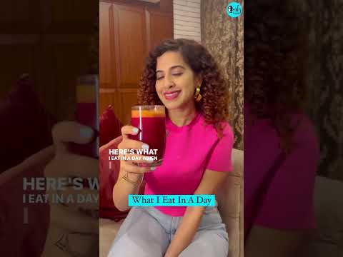 What I Eat In A Day Ft. Kamiya Jani | Curly Tales #shorts