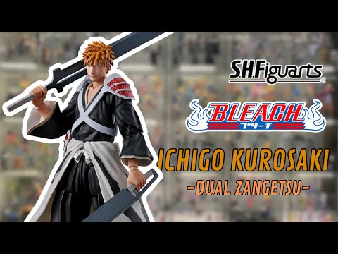 SH Figuarts Ichigo Kurosaki -Dual Zangetsu- Bleach Figure Review en Español
