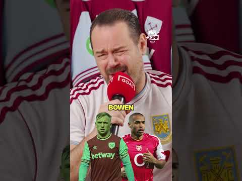 The way DANNY DYER speaks about JARROD BOWEN β€οΈ #football #soccer #shorts