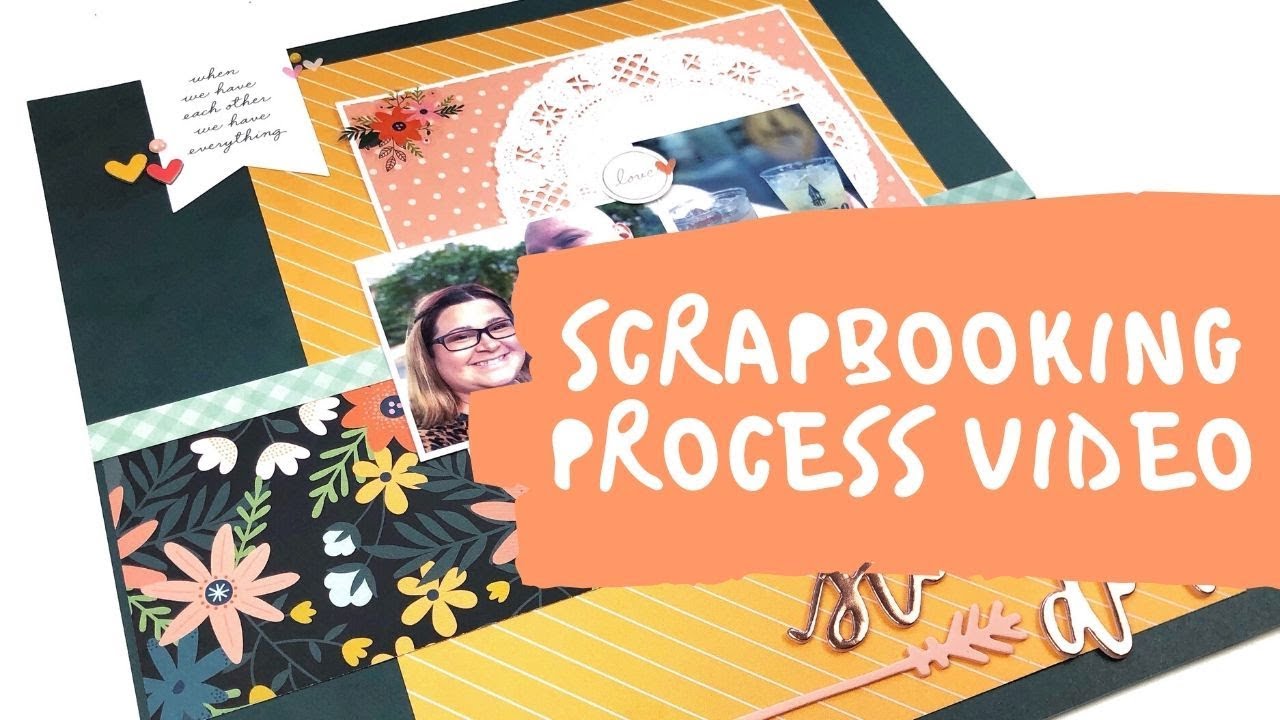 Scrapbooking Process: Refresh & slow down