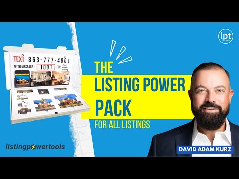 The Listing Power Pack for all Listings - David Adam Kurz - lpt Realty