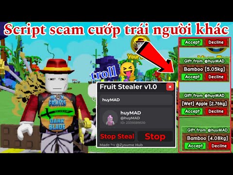 hướng dẫn cách tải hack grow a garden roblox vng - script scam cướp trái người khác, delta vng codex
