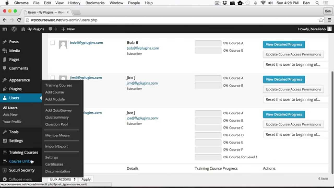 MemberMouse addon for WP Courseware