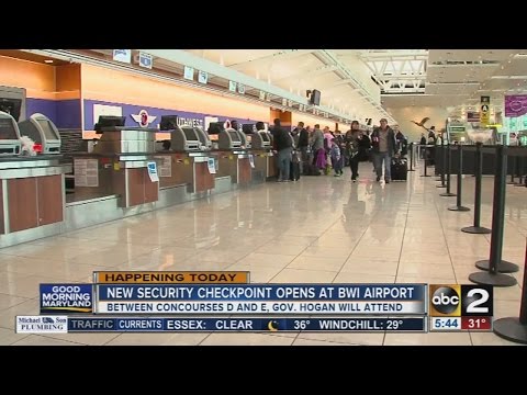 New security checkpoint opens at BWI Airport