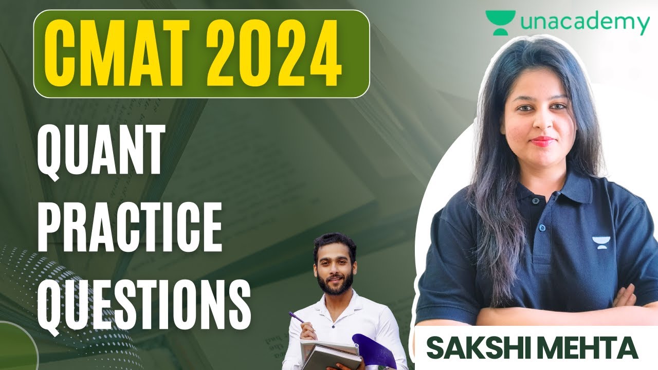 CMAT 2024 | Quant | Practice Questions | Sakshi Mehta #cmat2024