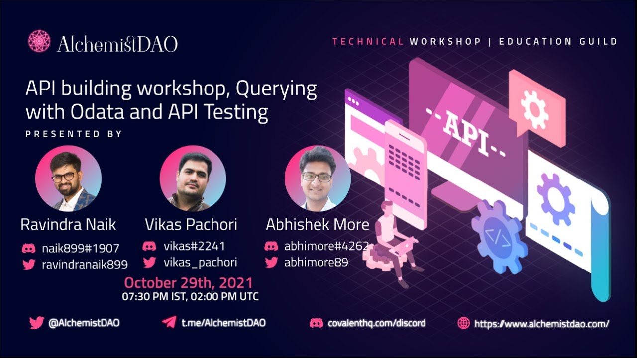 API building workshop, Querying with Odata and API testing