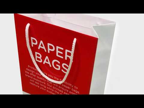 Print Custom Paper Bags| Printulu