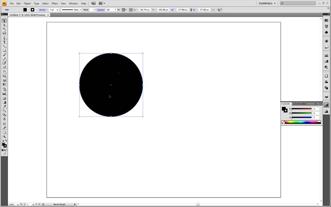Illustrator CS4 - Line Variation