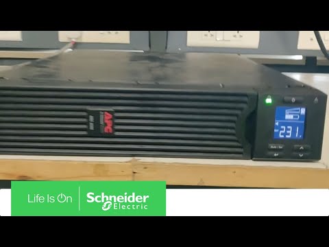 How to Disable Manual Bypass Mode in SRC3KUXI Through the Display | Schneider Electric Support