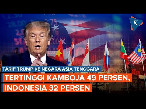 Daftar Tarif Trump untuk Negara Asia Tenggara, Paling Tinggi Kamboja 49 Persen