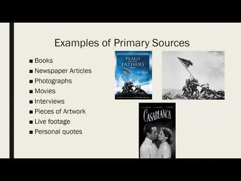Primary Source Virtual Lesson