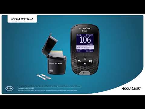 Accu Chek - Guide Meter - How to Use