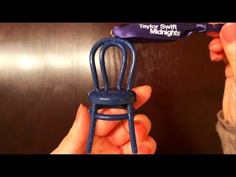 Unboxing Taylor Swift Midnights Vigilante Chair Ornament