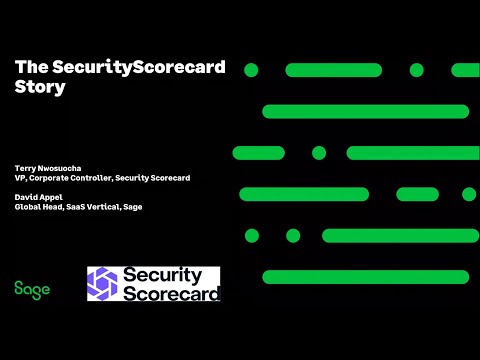 SecurityScorecard grows with one SaaS revenue lifecycle on Sage Intacct