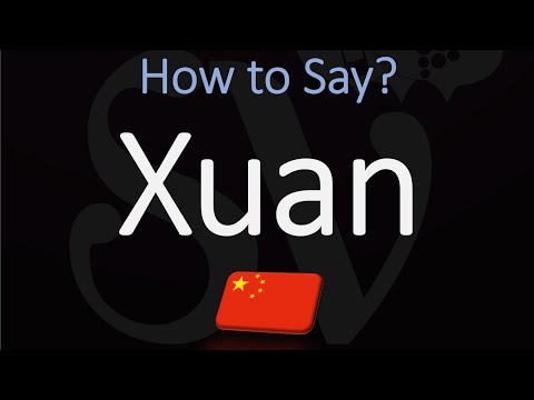 How to Pronounce Xuan? 宣 (CORRECTLY)