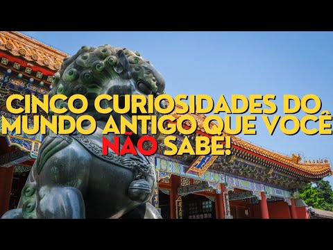 5 CURIOSIDADES DO MUNDO ANTIGO - APOSTO QUE NÃO SABIA ESSA DO EGITO