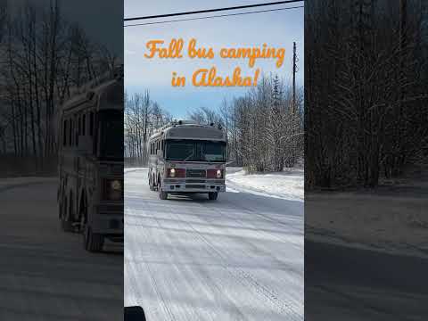 EXTRA: “It shouldn’t snow again for a few weeks…” #shorts #bus #snow #barndominium