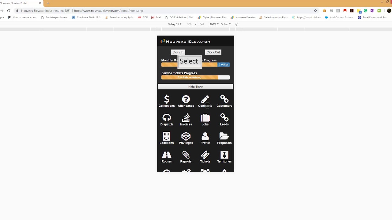 Portal Training Video - Clocking In & Clocking Out