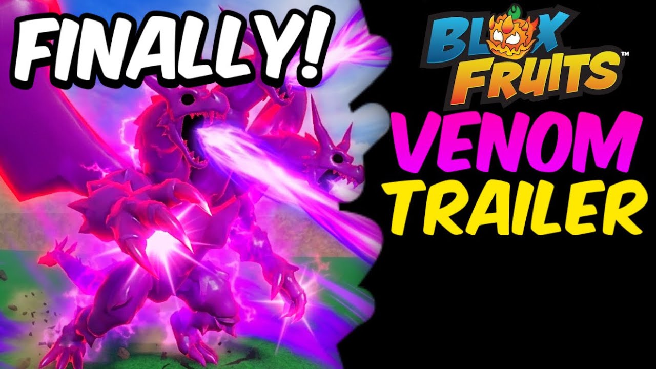 Venom Rework TRAILER FINALLY! Update 32 + Release Date in Blox Fruits!