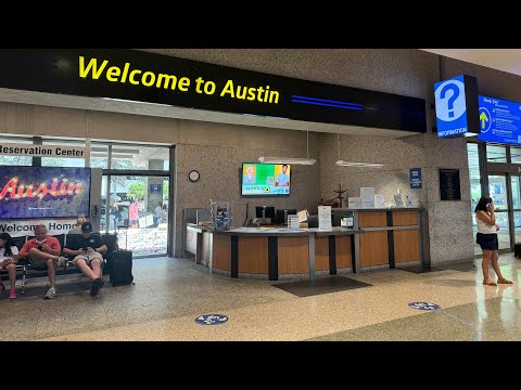 Come With Us To Bergstrom International Airport In Austin Tx.