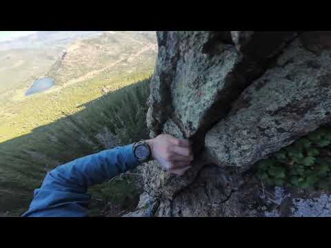 Climbing Return of the King, 5.8 Five Pitch Alpine Sport Climb in Estes Park, Colorado with my Dad