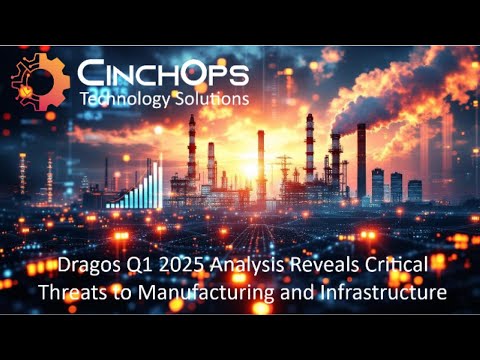 Dragos Q1 2025 Analysis Reveals Critical Threats to Manufacturing and Infrastructure