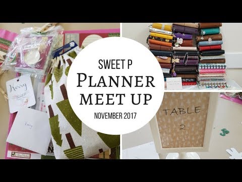 Sweet P Planner Meet Up | Mini Vlog