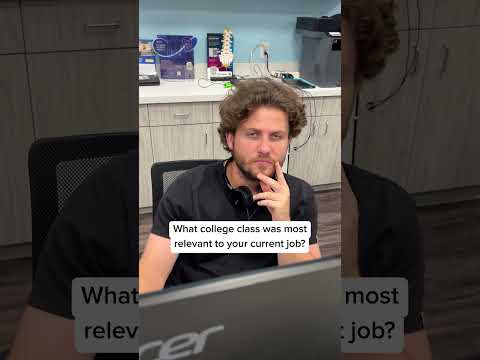 Most relevant college class...