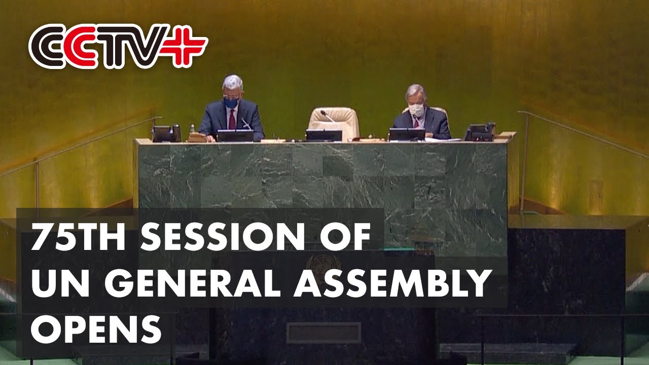 75th Session of UN General Assembly Opens