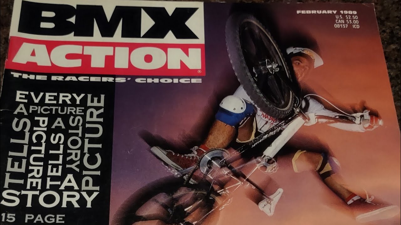 BMX Action Magazine February 1989