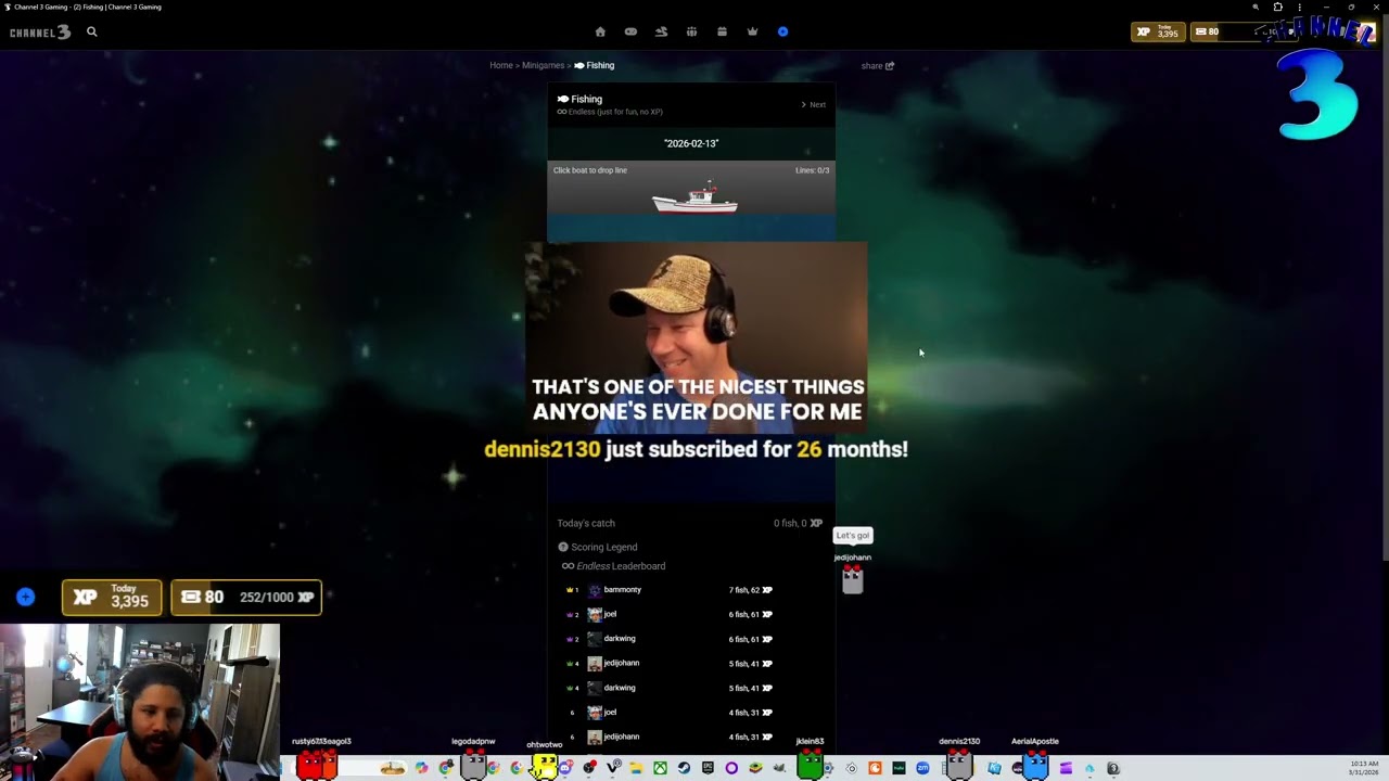 Channel 3 Mini Games March 31, 2026