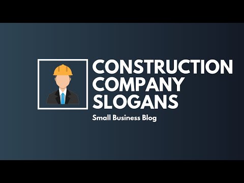 Catchy Construction Company Slogans