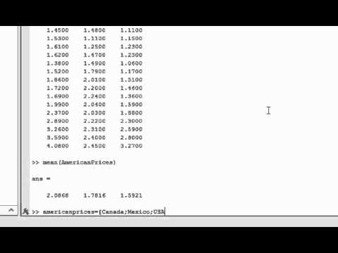 5 Matrices, Indexing, and Concatenation