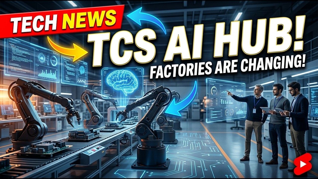 TCS's New AI Hub: Revolutionizing Manufacturing!